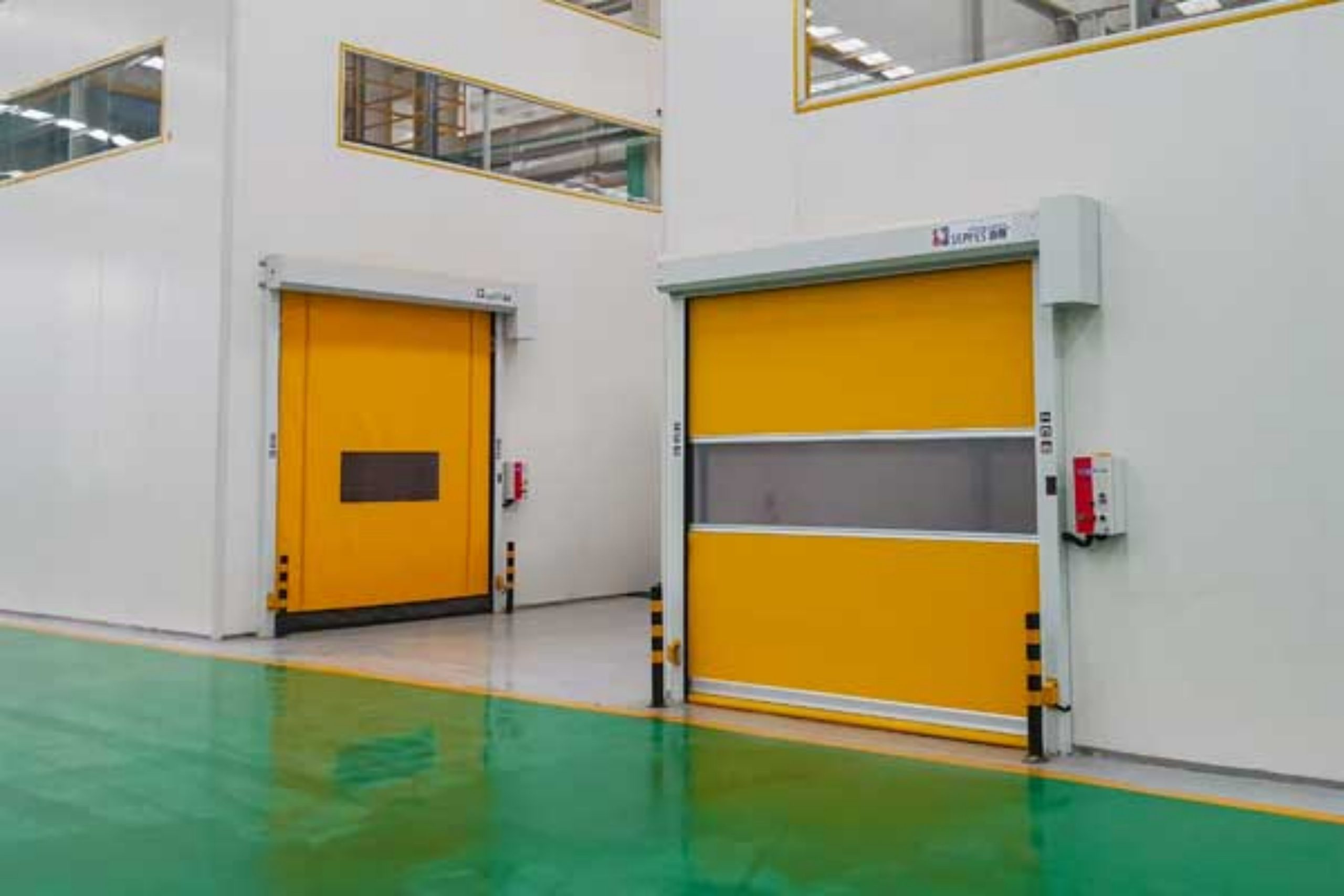 Rapid roll shutter doors can improve energy efficiency and work ...