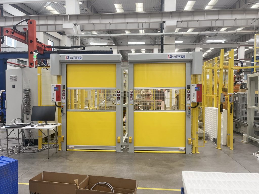Unveiling the Power of Fast Roller Up Doors with Pedestrian-Vehicle ...